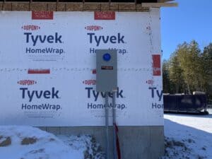 Getting Hydro to Our New Build – The Cottage Wife